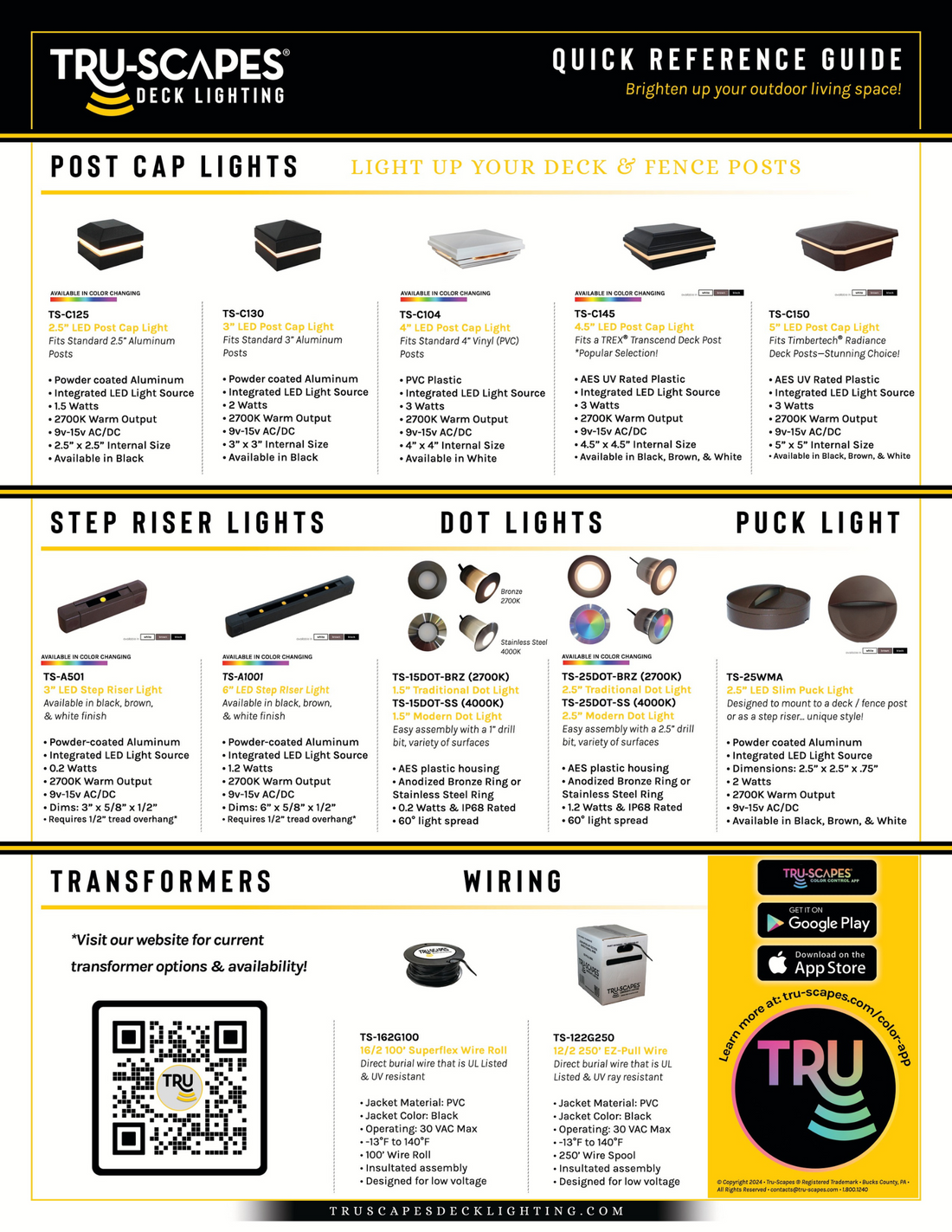 Outdoor Lighting by TruScapes | R&G Landscape Supply